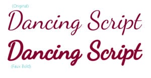 My Favorite Script Fonts - Finding Time To Create
