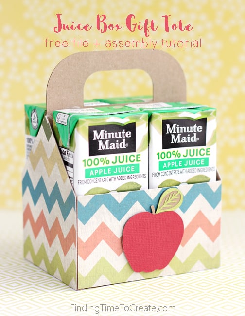 Juice Box Tote | Assembly Tutorial - Finding Time To Create