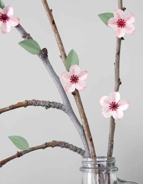 Cherry blossom decor_detail 3 - Finding Time To Create