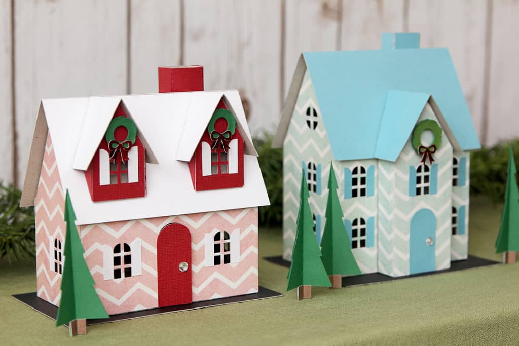 Lori Whitlock Chipboard Village - Finding Time To Create