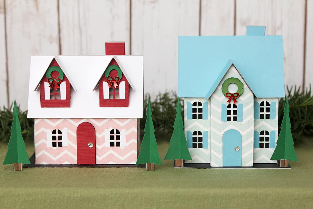 Lori Whitlock Chipboard Village - Finding Time To Create