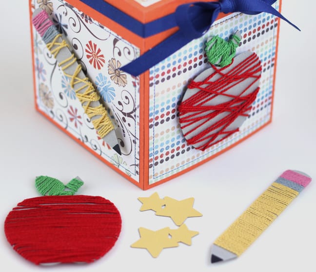 School Tissue Box - Finding Time To Create