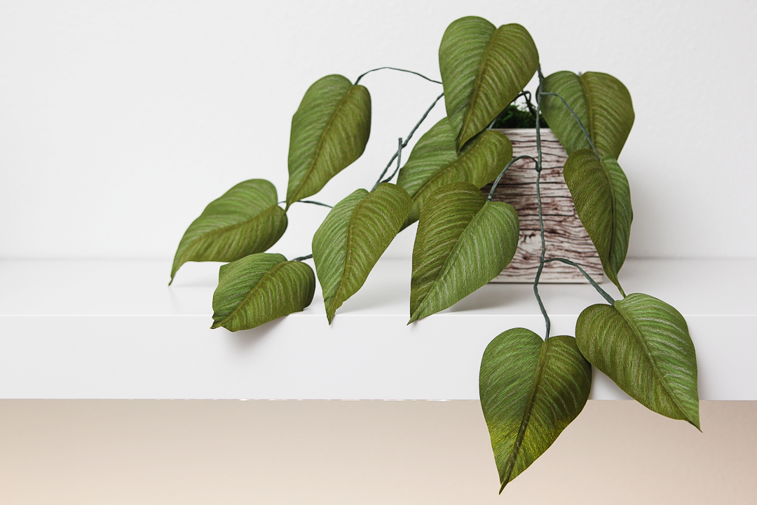 Craft Along: Crepe Paper Potted Plant - Finding Time To Create