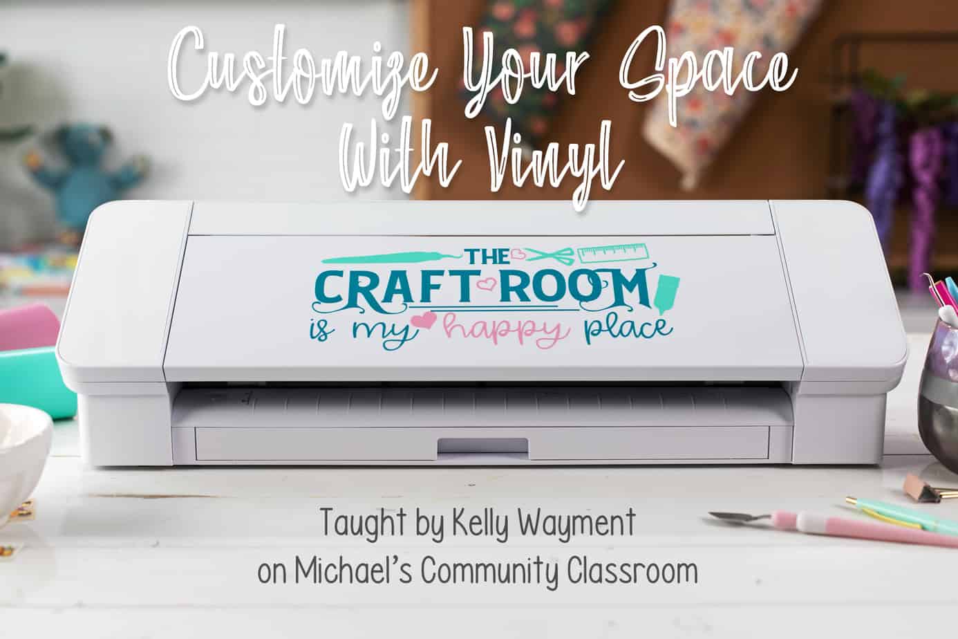 Customize Your Space with Vinyl - Finding Time To Create