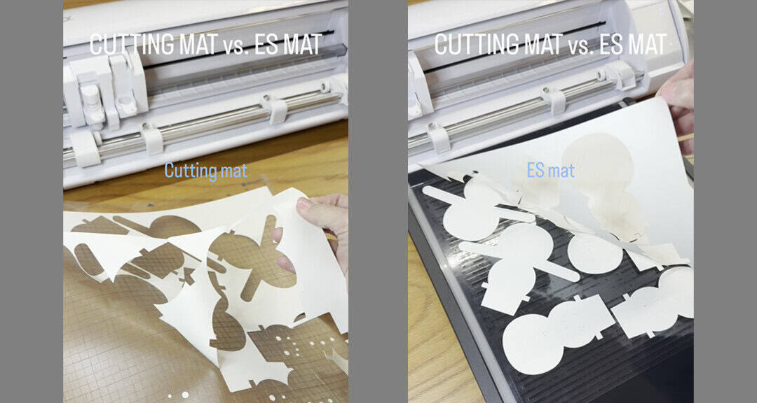 Silhouette ES Mat vs. Cutting Mat - Finding Time To Create