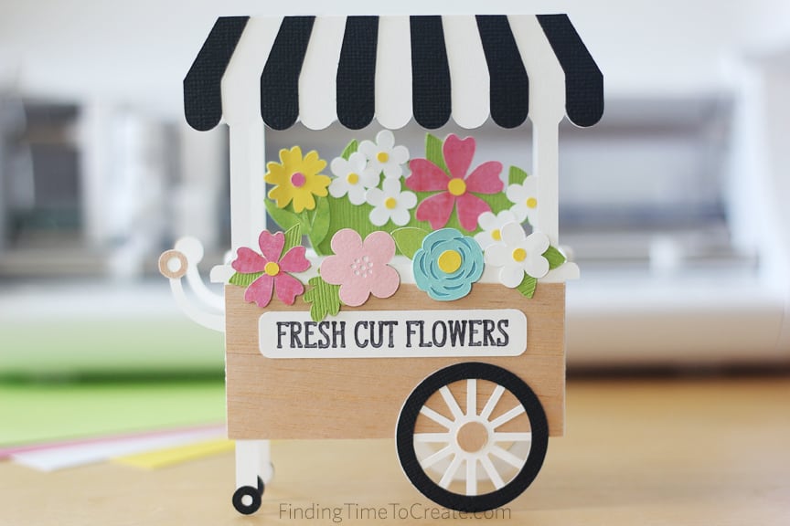Flower Cart Box Card and September Deals - Finding Time To Create