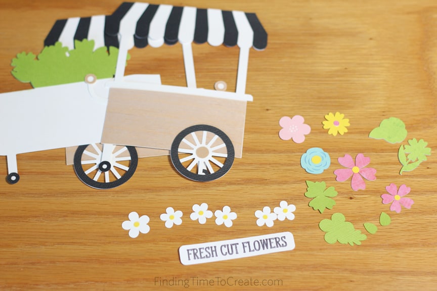 Flower Cart Box Card and September Deals - Finding Time To Create