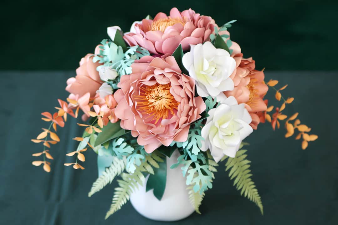 Frosted Paper Flower Masterclass - Register Now - Finding Time To Create