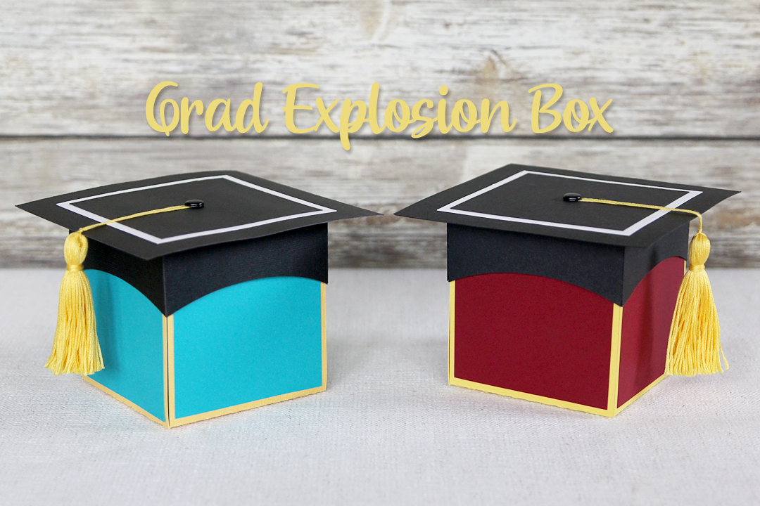 Craft Along: Grad Explosion Box - Finding Time To Create