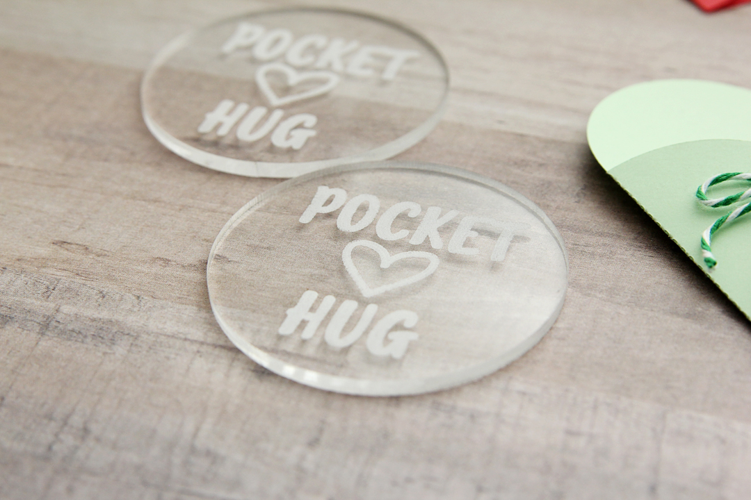Engrave Pocket Hugs with the Curio 2 - Finding Time To Create