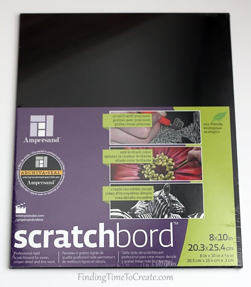 Scratchboard Airplane - Finding Time To Create