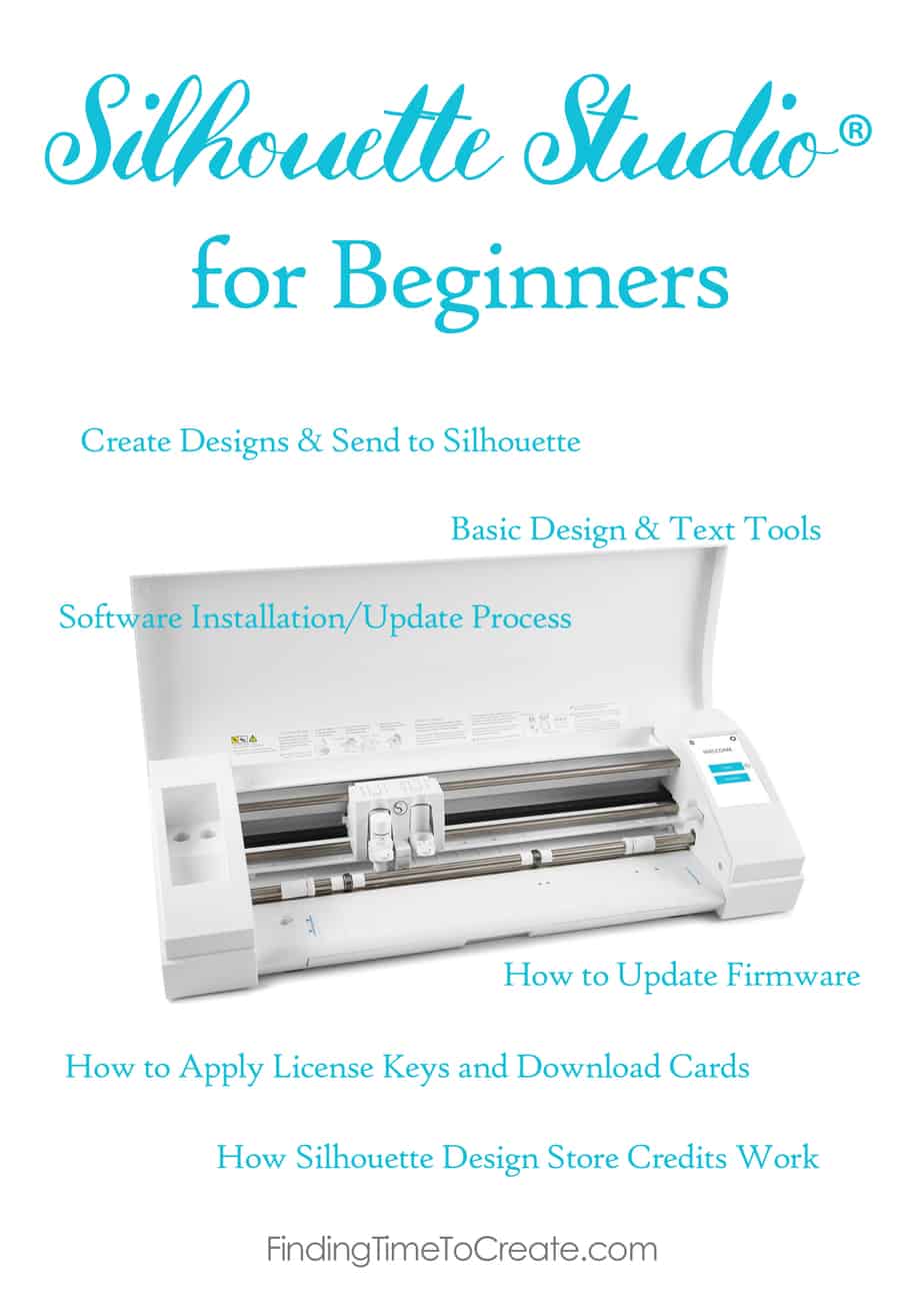 Silhouette Studio for Beginners - Finding Time To Create