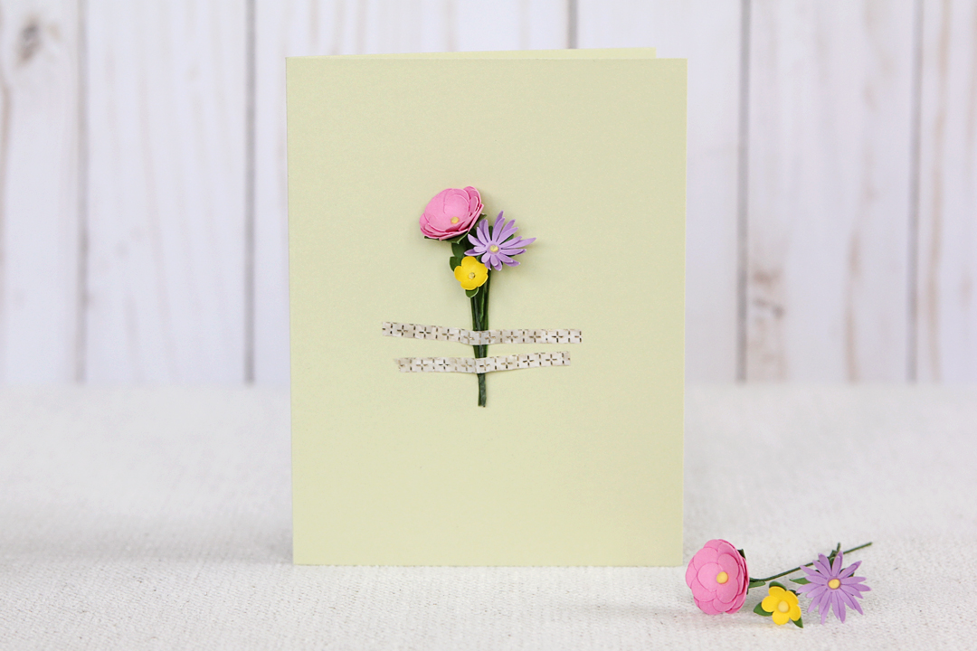 Craft Along: Tiny Flower Card - Finding Time To Create