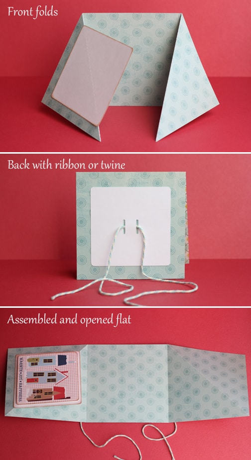 card fold and assembly - Finding Time To Create