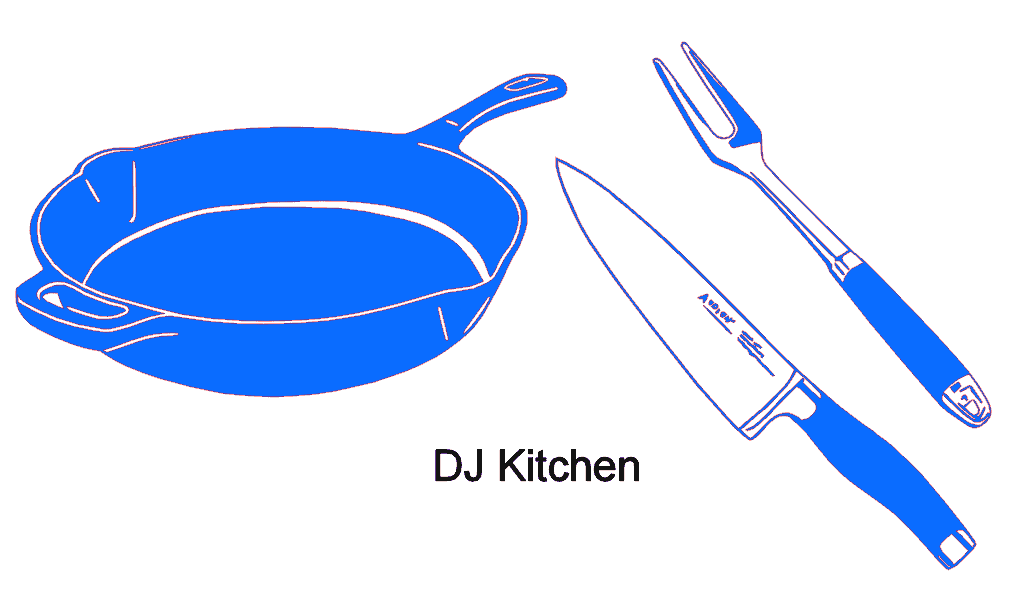 dj kitchen filled - Finding Time To Create