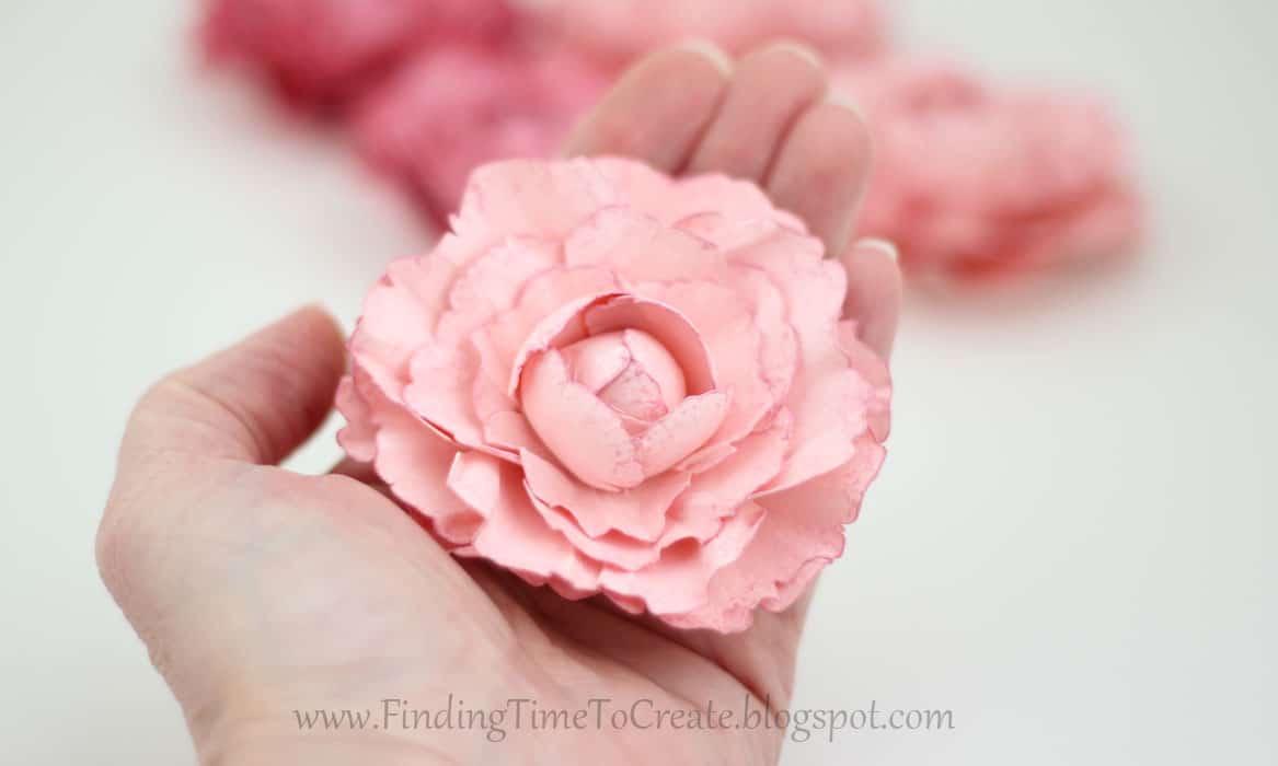 Making Paper Peonies - Finding Time To Create