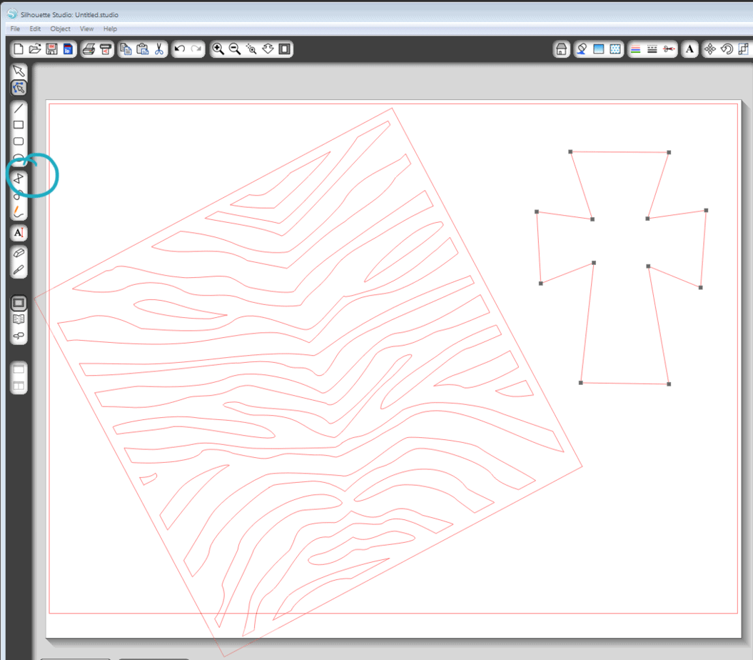 Tutorial: Creating a Shape with Pattern Inside - Finding Time To Create