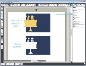 Cake Cut-Out Card - Finding Time To Create