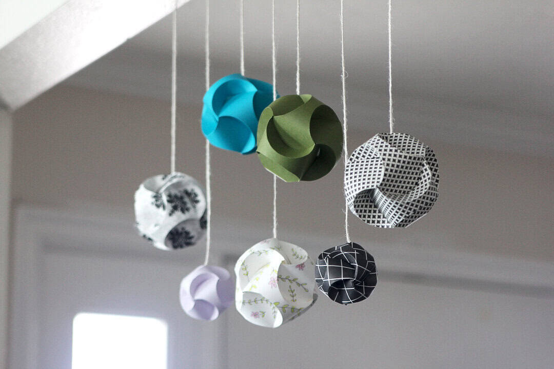 Triskele Paper Orb - Finding Time To Create