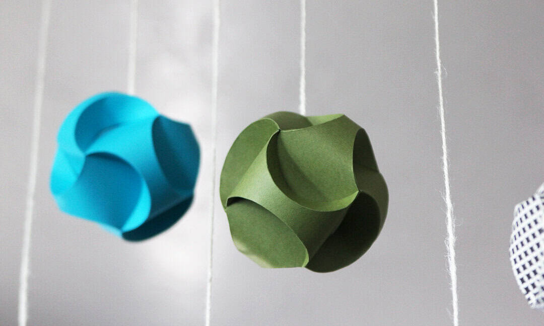 Triskele Paper Orb - Finding Time To Create